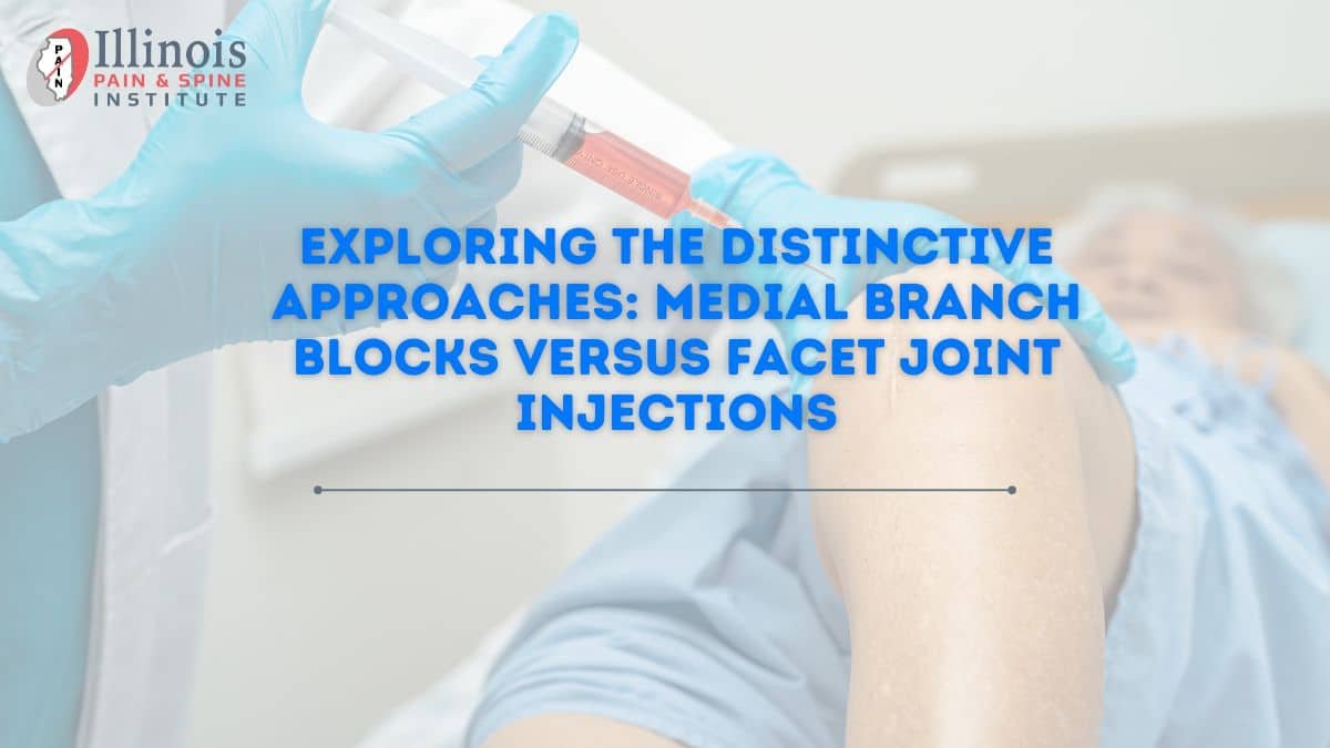 Medial branch block and facet joint injection - The Pria